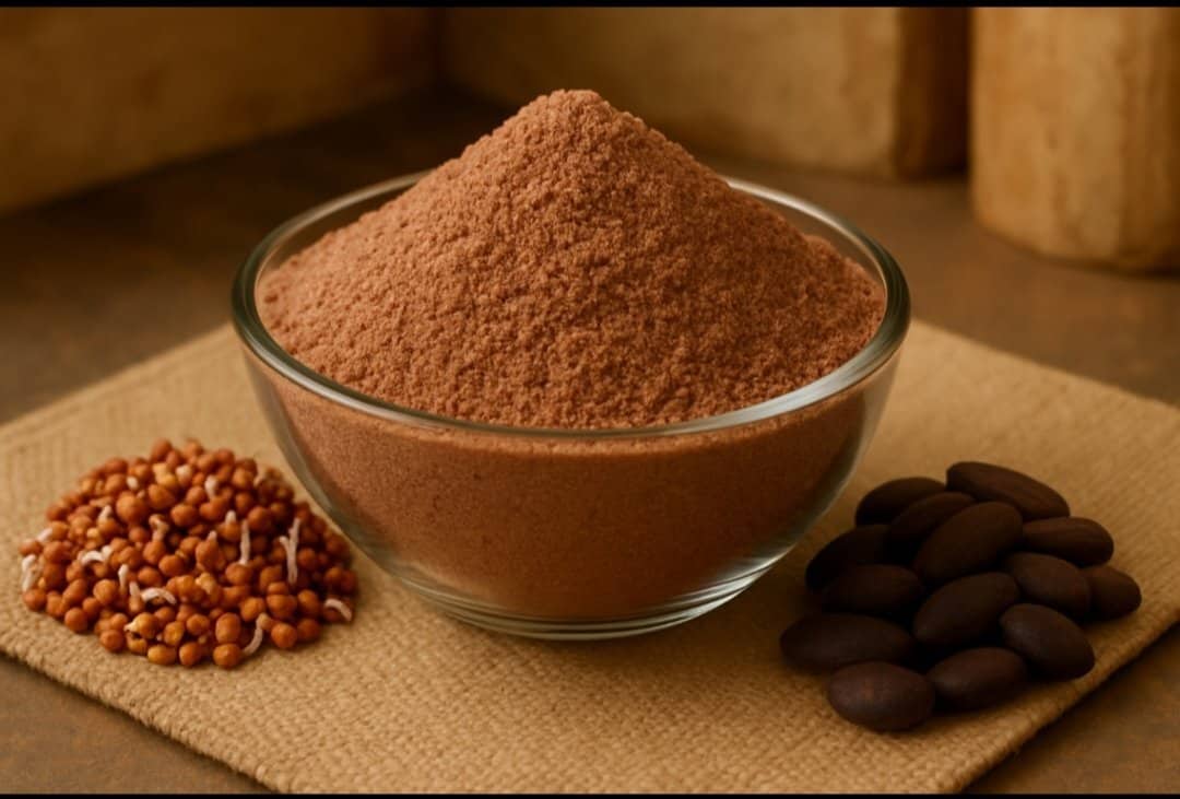 Sprouted Ragi CHOCO Malt – Flavours of Telugu