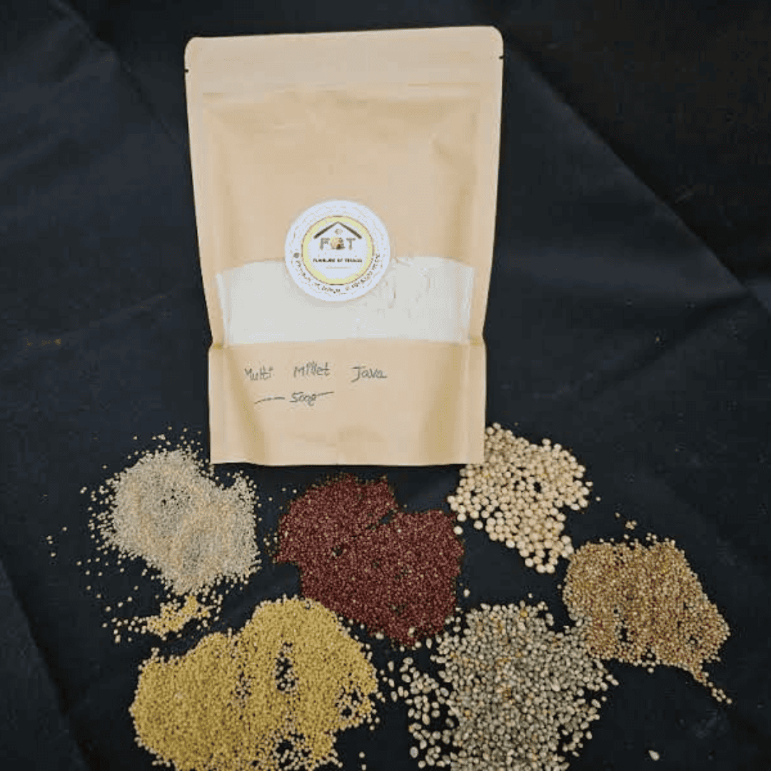 Sprouted Multi Millet java Flour – Flavours of Telugu
